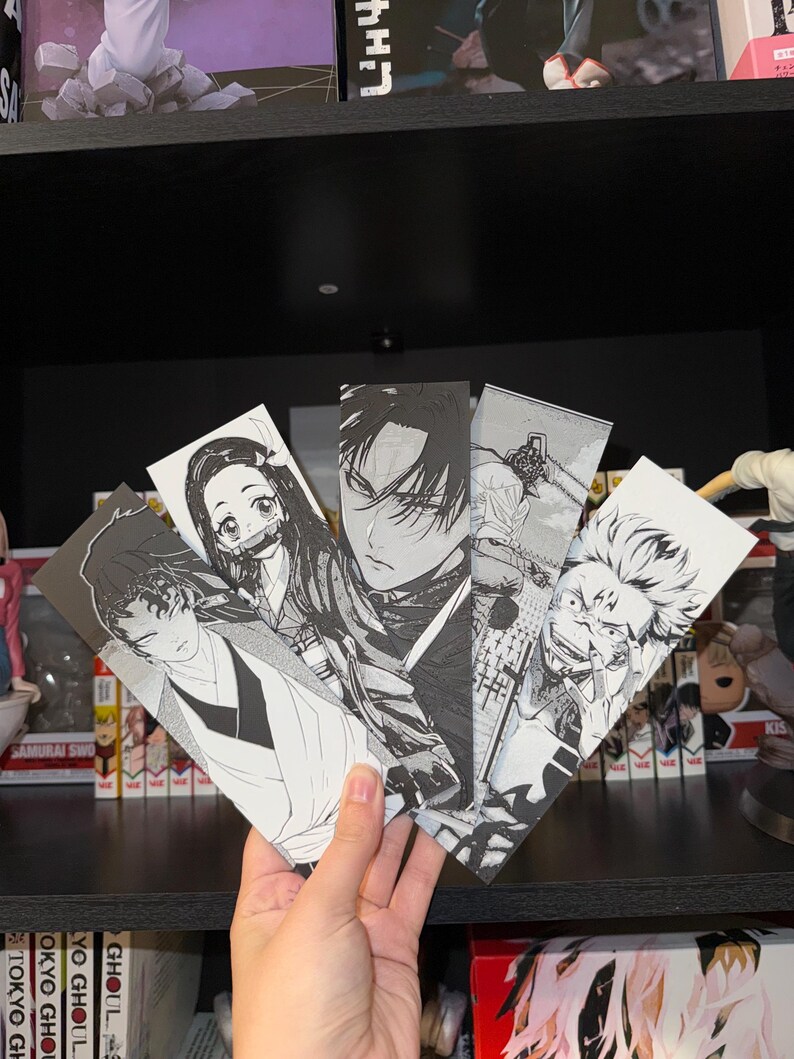 Satoru Gojo Bookmark Stl File - Etsy