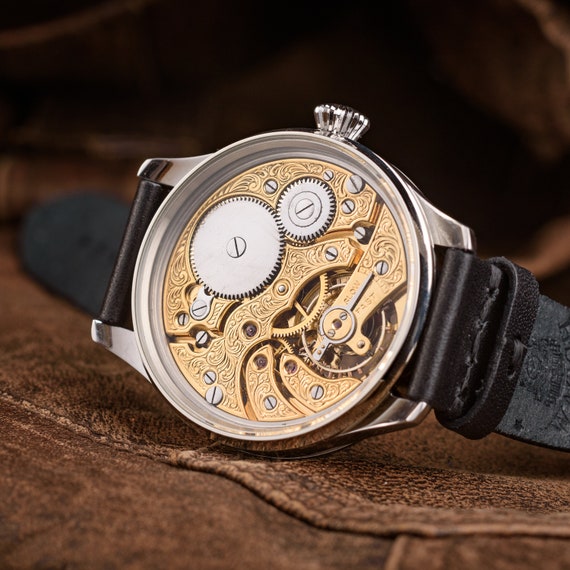 Chronometre custom wristwatch, Swiss Mens watch, excl… - Gem
