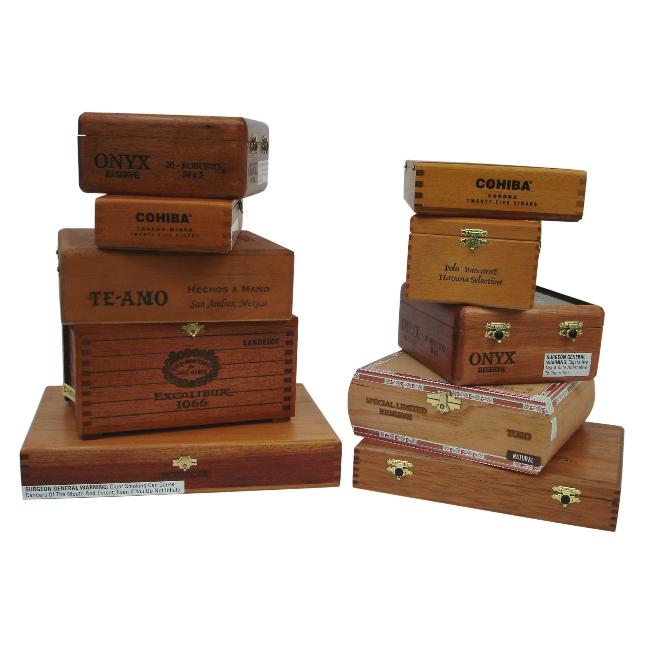 30 Assorted Empty Cigar Boxes - Etsy