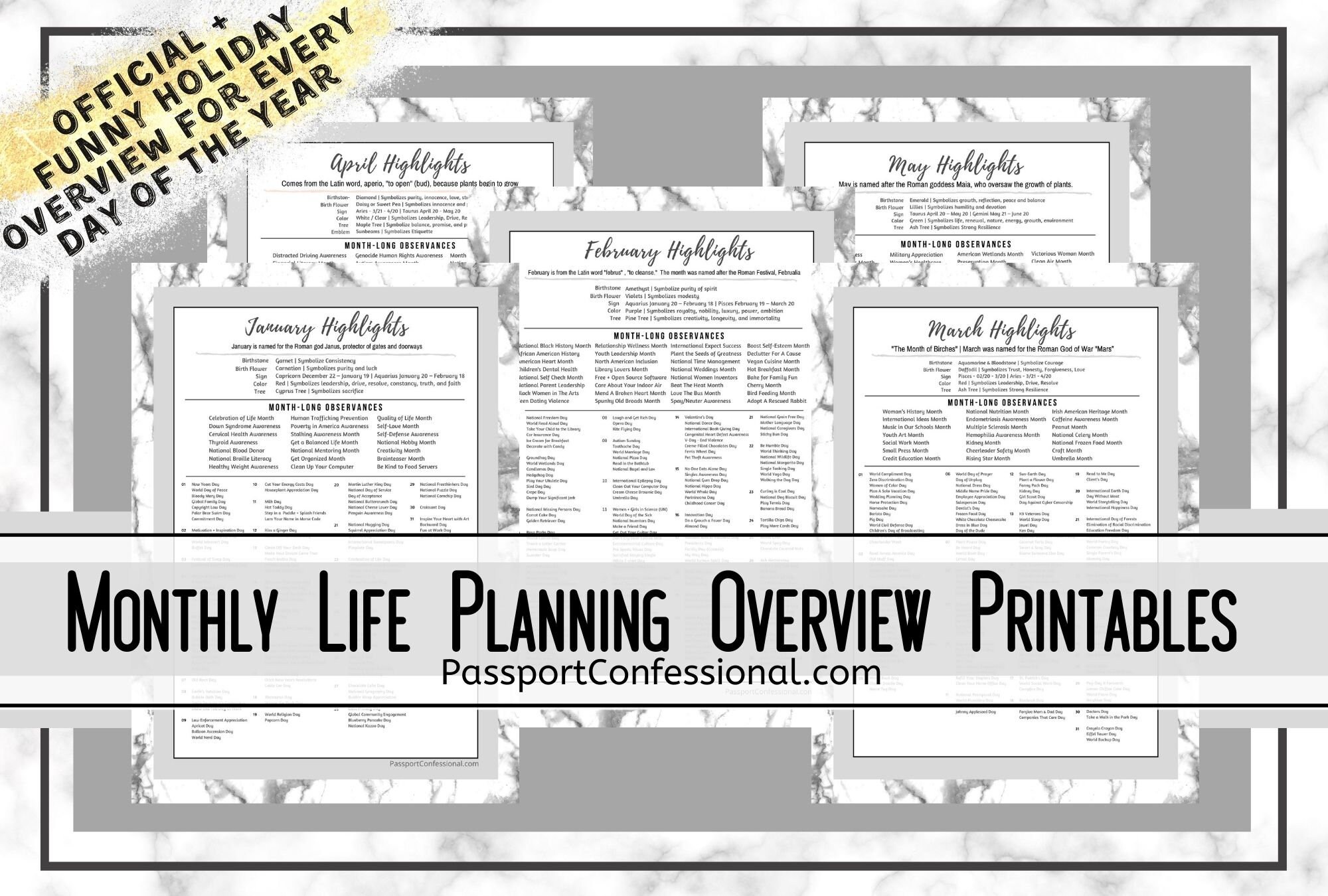 2021 Calendar Life Planner Bullet Journal Habit Tracker - Etsy