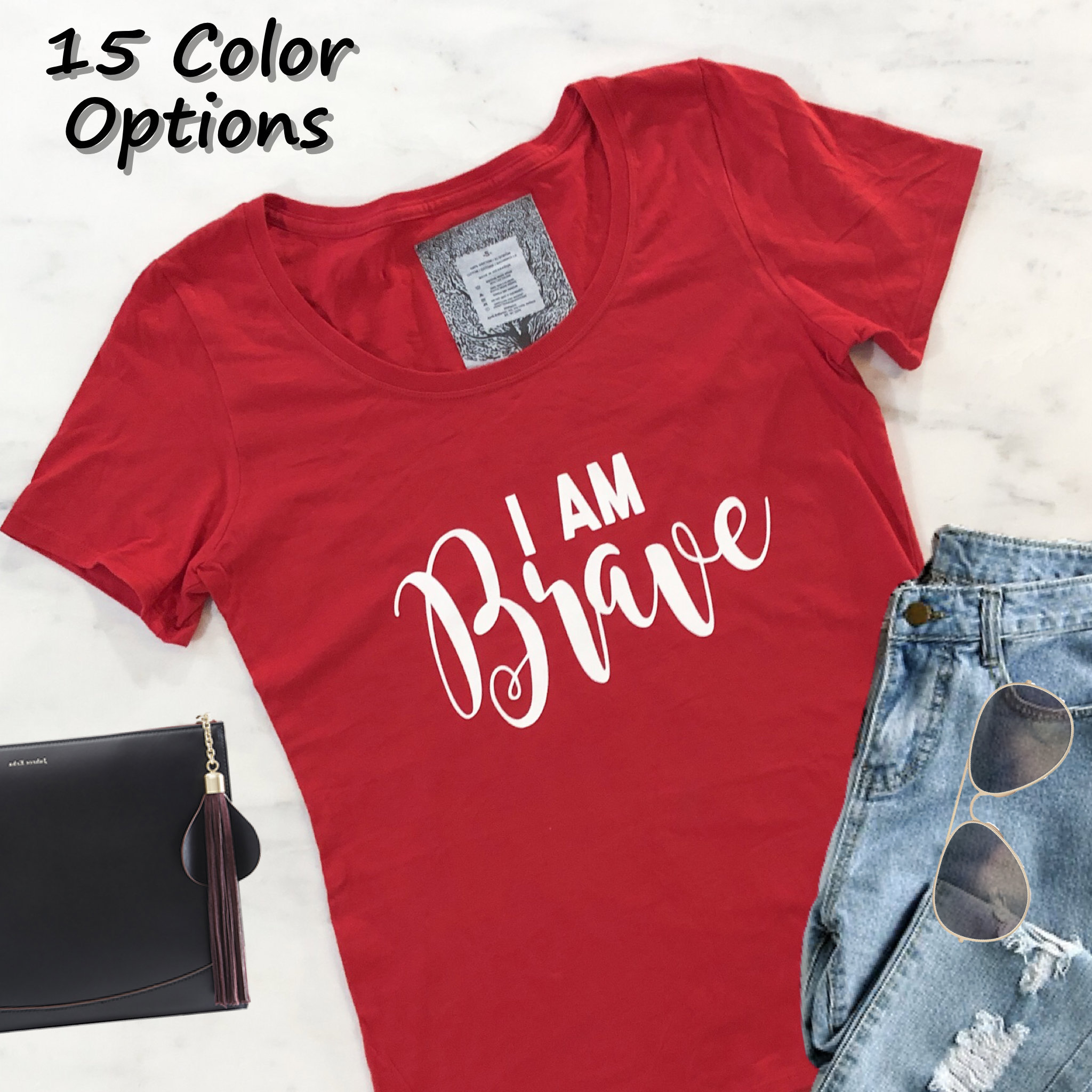 I Am Brave T Shirt - Etsy