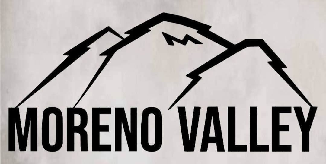 Moreno Valley Mountain Decal - Etsy