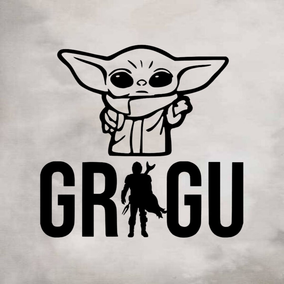 Grogu Decal - Etsy