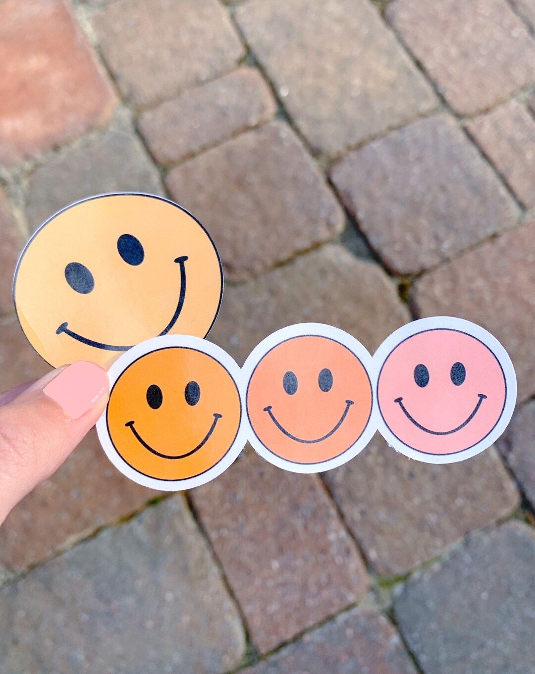 Smiley Face Stickers ⋒ - Etsy