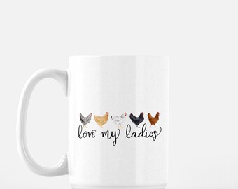 Chicken Coffee Mug - Etsy