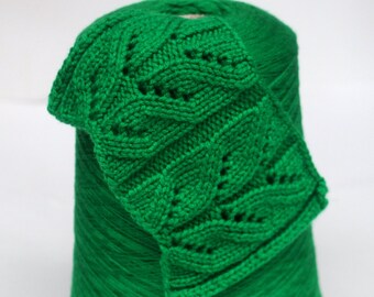 Bright Green Yarn - Etsy