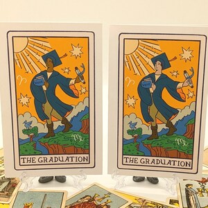 The Graduation - Graduation Tarot Card - Gender Neutral - Greeting Card ...