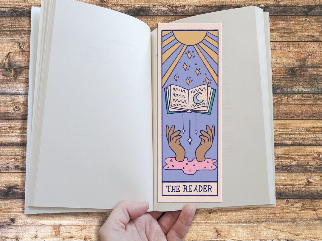 The Reader Bookmark - Cute Laminated Bookmark - Handmade - Climate ...