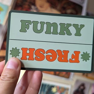 NEW AND IMPROVED - Thick Funky/fresh Dishwasher Magnet - Dual-sided ...