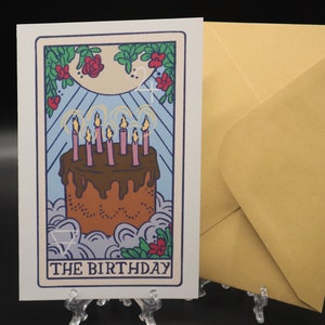 The Birthday - Birthday Tarot Card Greeting Card - Greeting Card ...