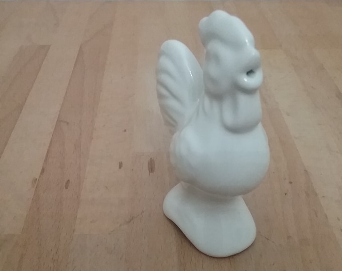 Pie Funnel, Pie Vent, Cockerel Pie Funnel, White Ceramic Pie Bird ...