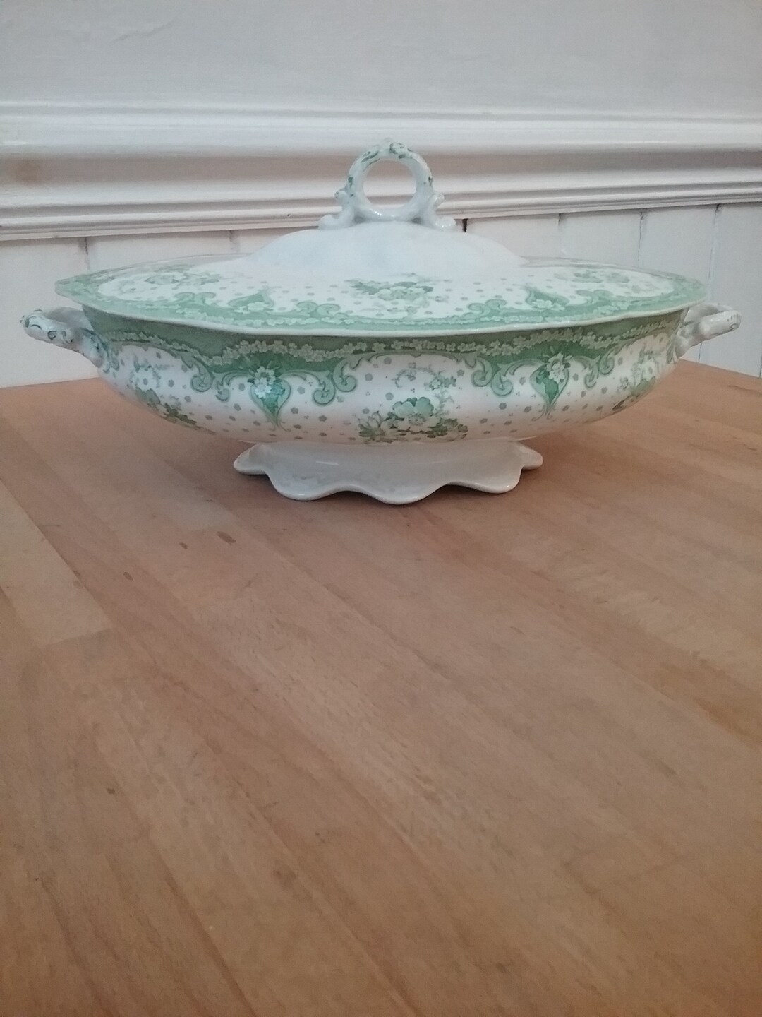 Antique Alfred Meakin Vegetable Tureen, Selwyn Pattern, Lidded Tureen ...