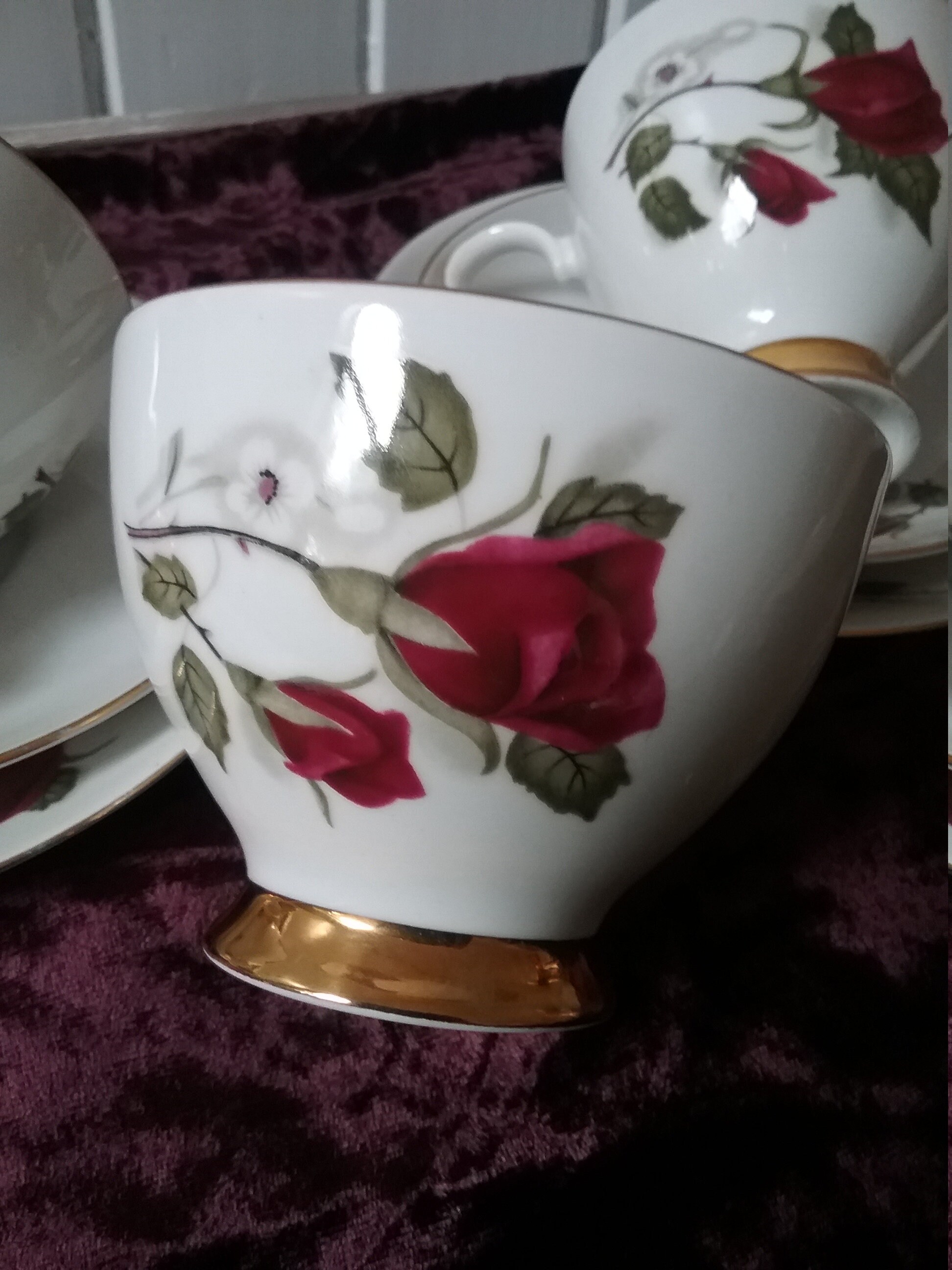 Chodziez Sugar Bowl Vintage Chodziez Sugar Bowl Chodziez Red - Etsy