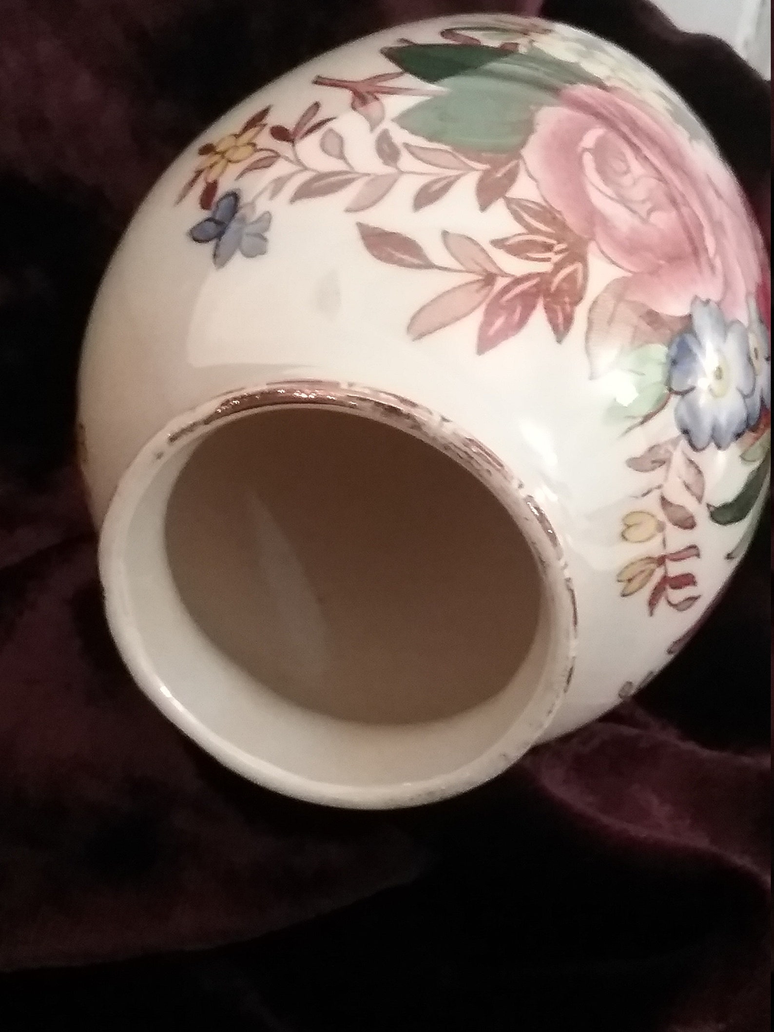 Maling Lustre Vase, Maling Vase, Maling Pottery, Rosalind, Maling ...