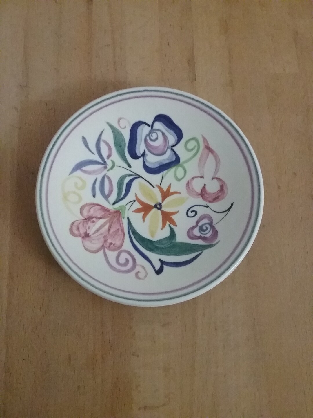 Vintage Poole Pottery Pin Dish, Poole Pottery Trinket Dish, Trinket ...