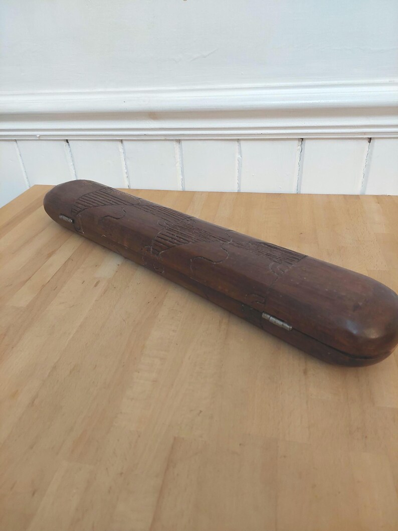 African Mancala Board Game, Hand Crafted Wooden Oware Game Board ...