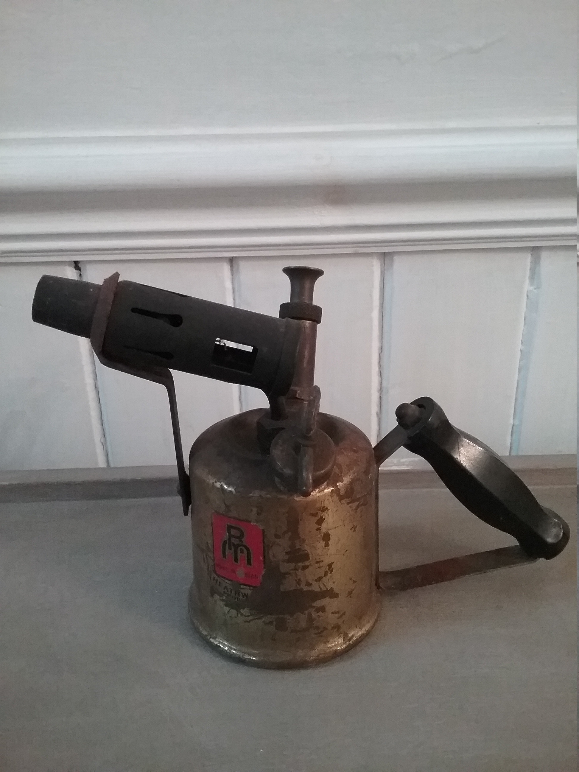 Vintage Blowlamp British Made Blowlamp RM Heathware Blowlamp - Etsy