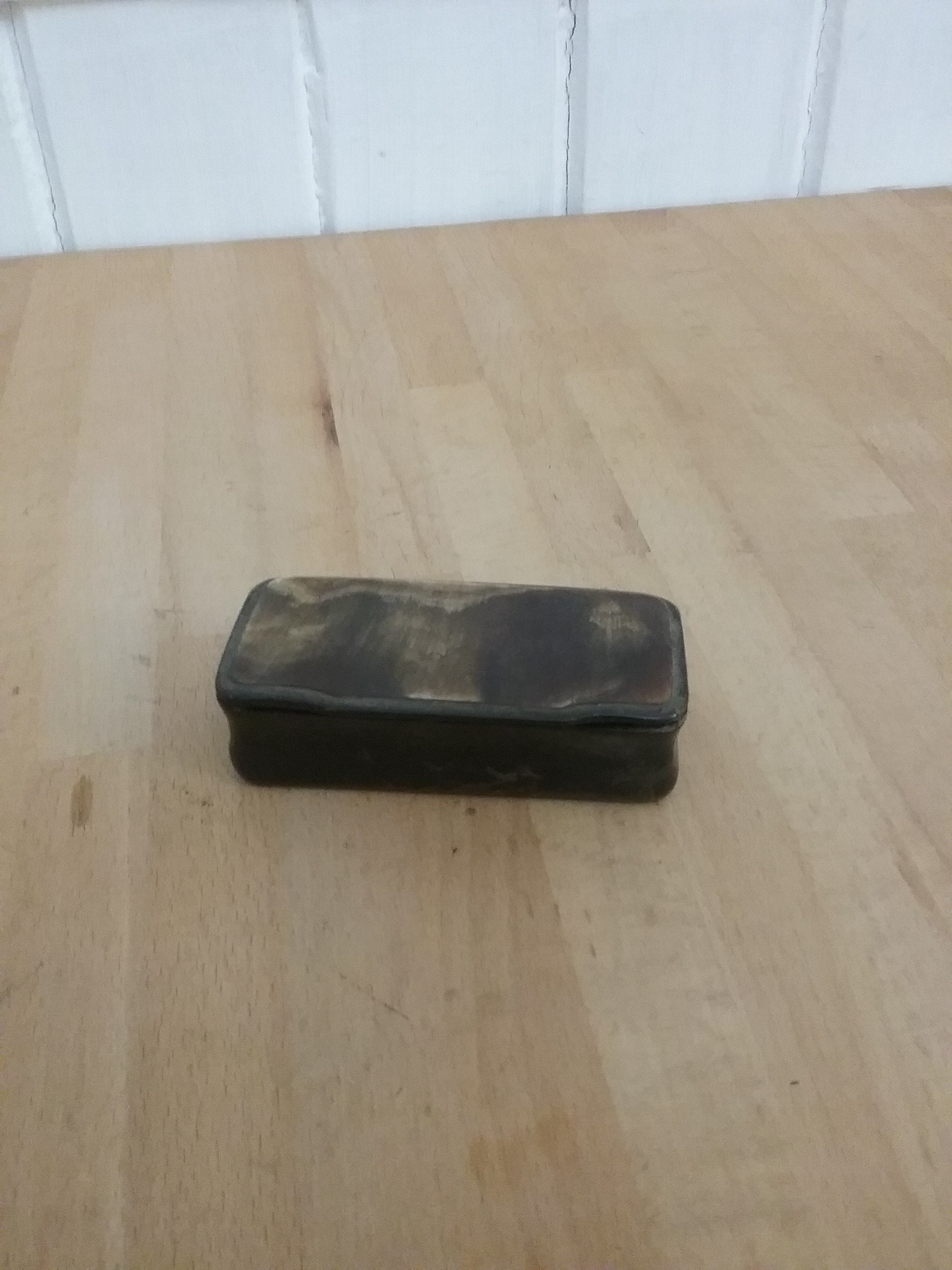 Vintage Snuff Box Georgian Snuff Box Horn Snuff Box Faux - Etsy UK