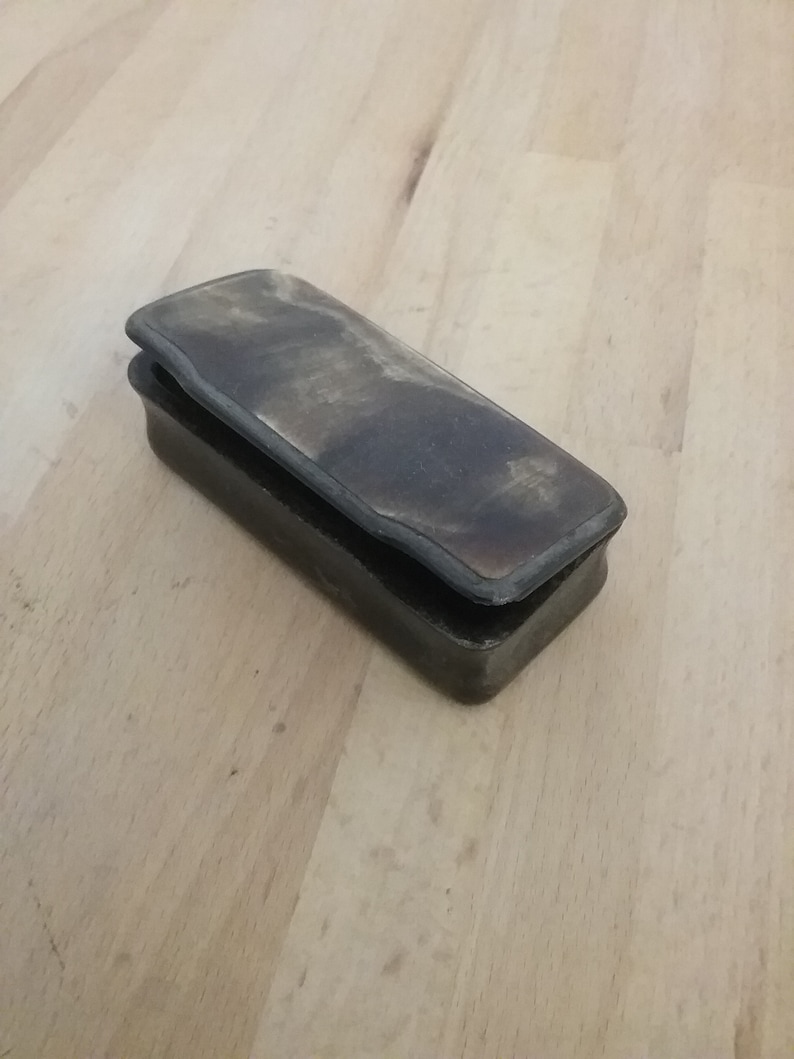 Vintage Snuff Box Georgian Snuff Box Horn Snuff Box Faux - Etsy