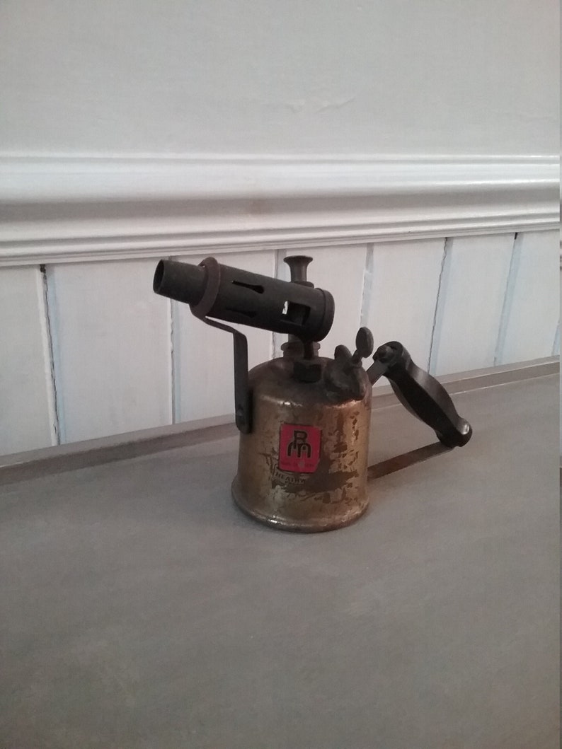 Vintage Blowlamp British Made Blowlamp RM Heathware Blowlamp - Etsy