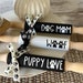 Dog Tiered Tray Decor Dog Lover Decor Mini Rolling Pin for - Etsy