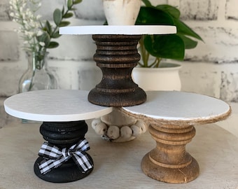 Mini Riser for Tiered Tray, Tiered Tray Decor, Mini Wooden Riser ...