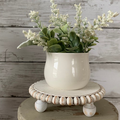 Beige Farmhouse Riser Mini Table Mini Stand Tiered Tray - Etsy
