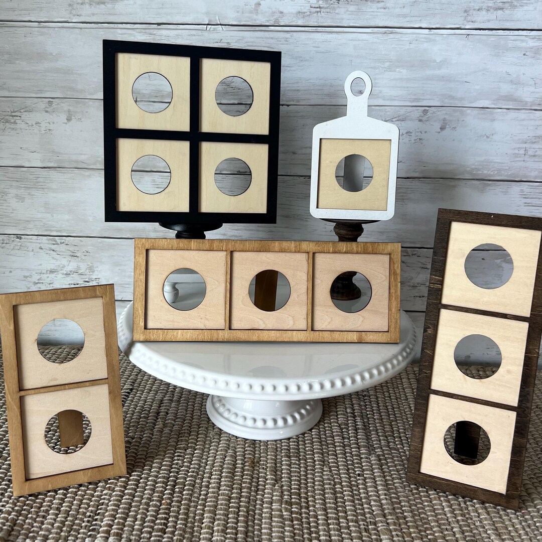 Interchangeable Backers for 3x3 Inserts, Interchangeable Signs, Empty ...