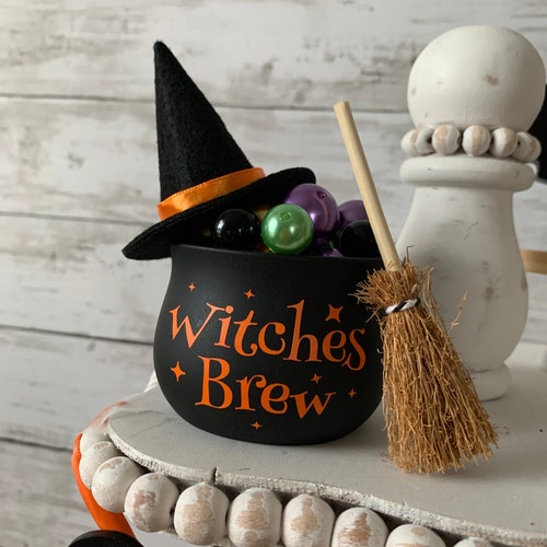 Halloween Tiered Tray Decor Witches Brew Halloween Decor - Etsy