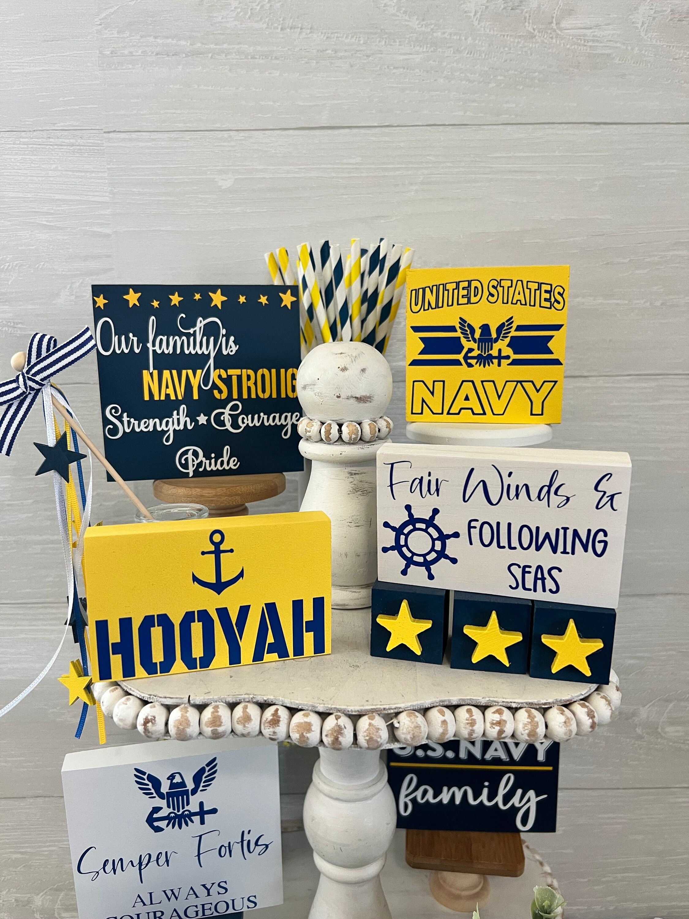 Us Navy Table Decorations