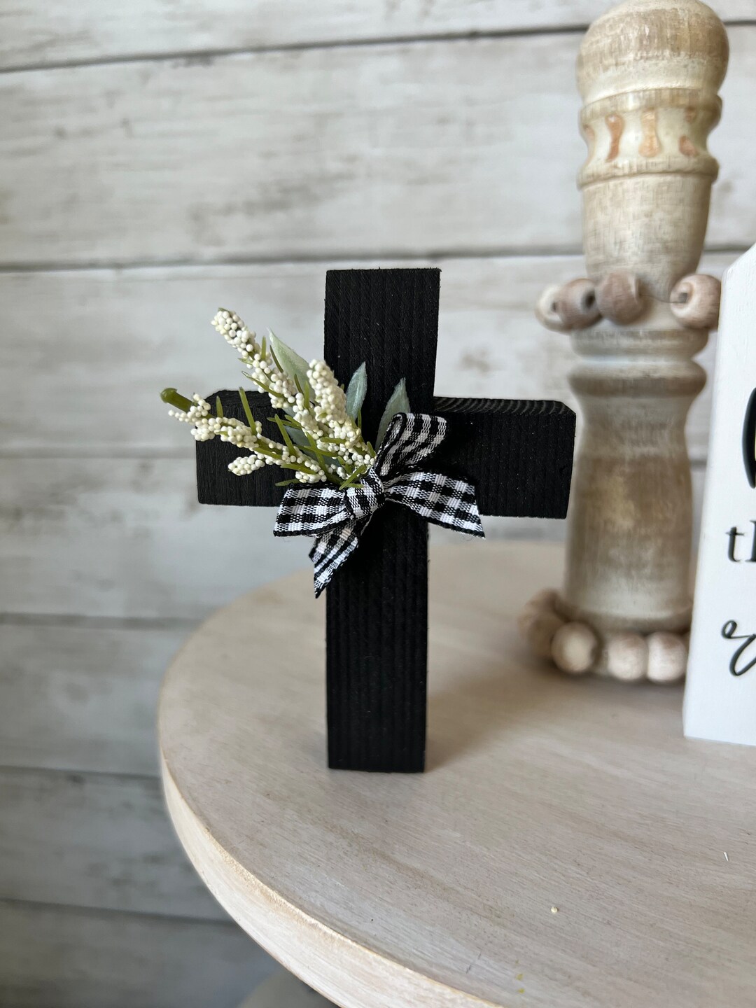 Faith Tiered Tray Decor, Religious Tiered Tray, Christian Home Decor ...