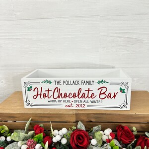 Personalized Hot Chocolate Bar, Hot Cocoa Bar Box, Hot Cocoa Bar Box & Jars, Hot Cocoa Station ...
