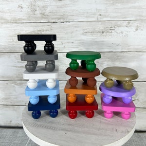 Mini Riser for Tiered Tray, Tiered Tray Decor, Mini Wooden Riser ...