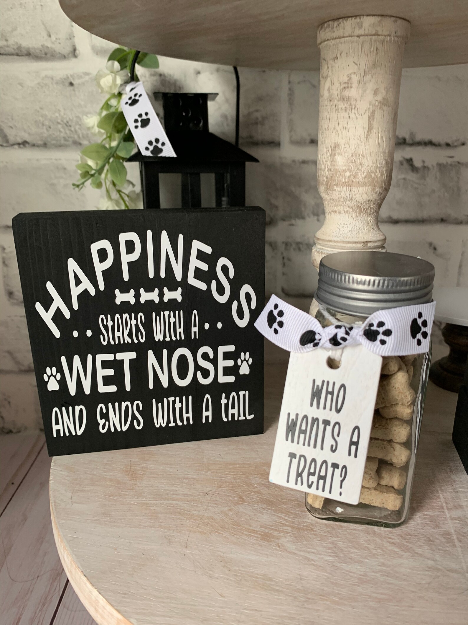 Dog Tiered Tray Decor, Tiered Tray Decor Bundle, Personalized Dog Decor ...