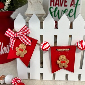 Christmas Tiered Tray Decor, Gingerbread Tiered Tray Decor, Gingerbread ...