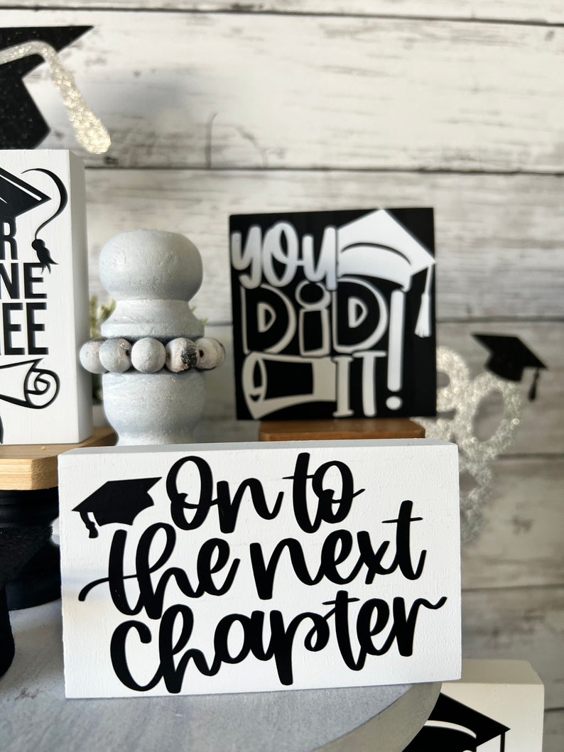 Graduation Tiered Tray Decor Graduation Party Decorations - Etsy