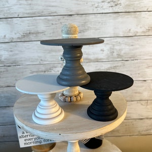 Mini Riser for Tiered Tray, Tiered Tray Decor, Mini Wooden Riser ...