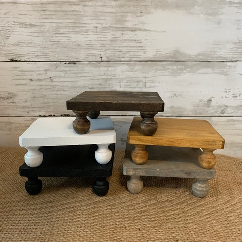 Wooden Riser Display Riser Tiered Tray Decor Farmhouse - Etsy