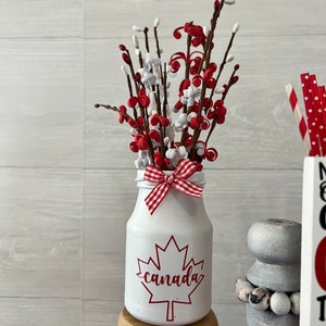 Canada Tiered Tray Decor, Canada Day Decor, Canadian Home Decor, Maple ...