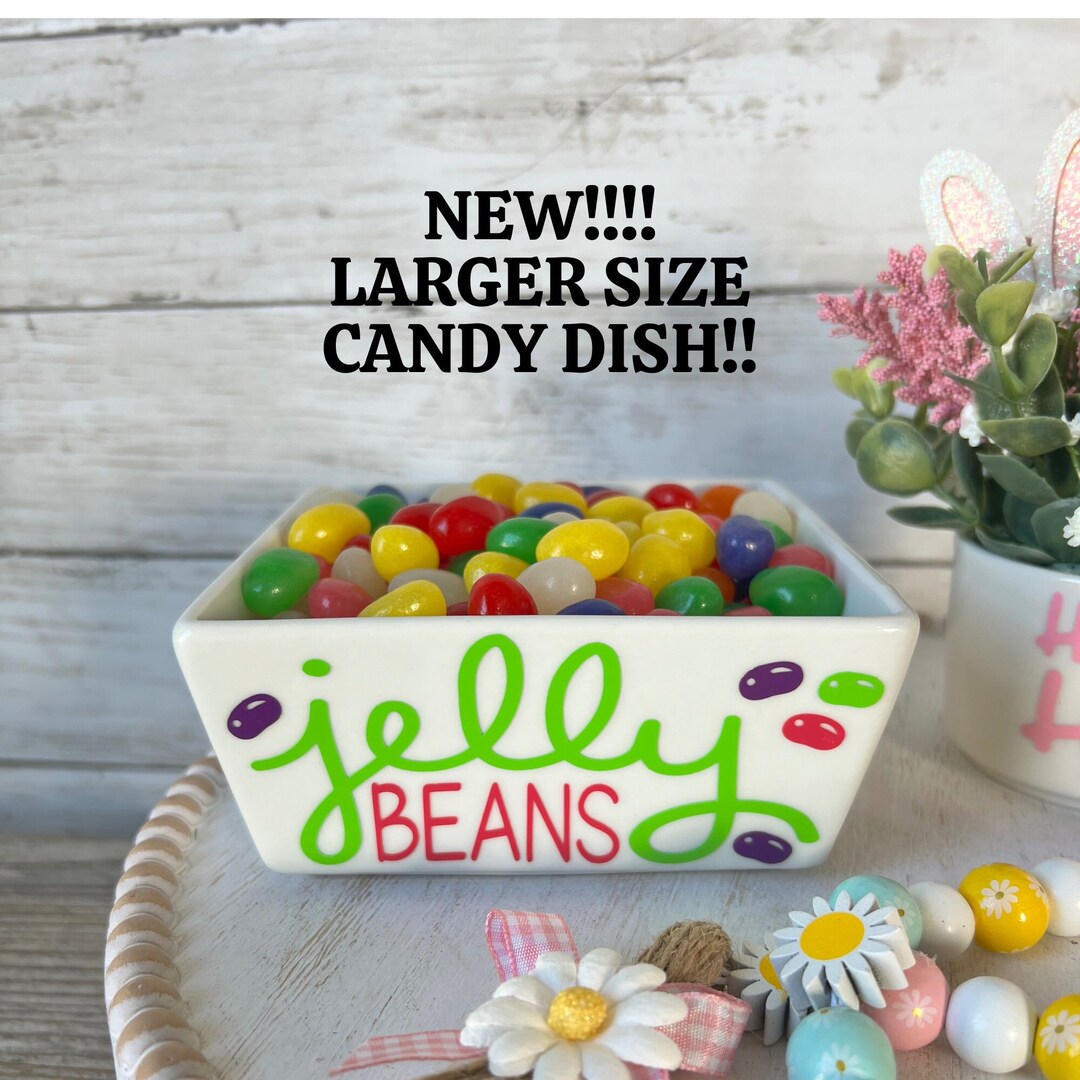 Easter Candy Dish, , Jelly Beans Candy Bowl, Easter Candy Dish, Easter ...