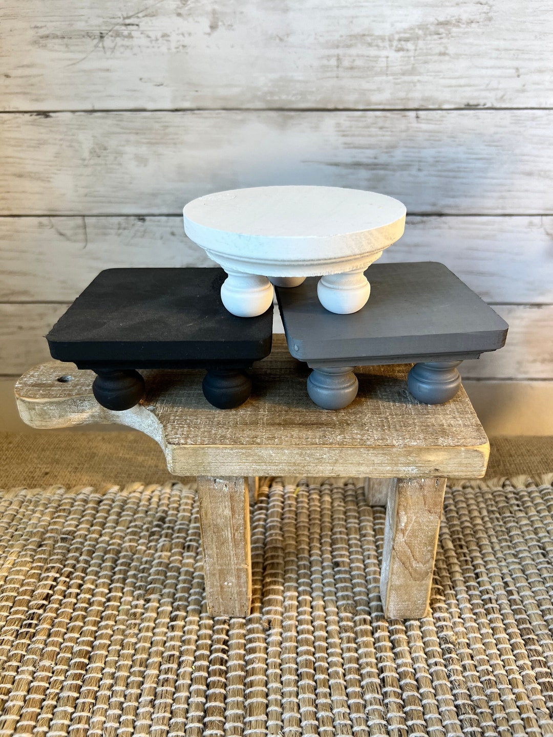 Mini Riser for Tiered Tray, Tiered Tray Decor, Mini Wooden Riser ...