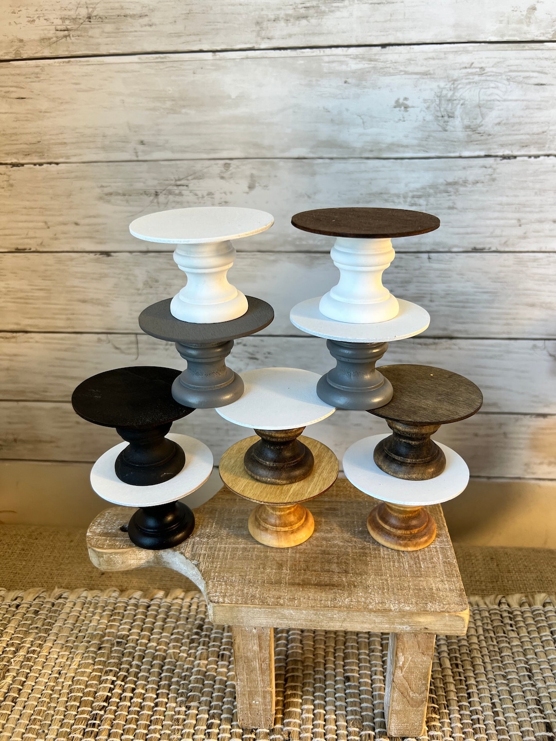 Mini Riser for Tiered Tray, Tiered Tray Decor, Mini Wooden Riser ...