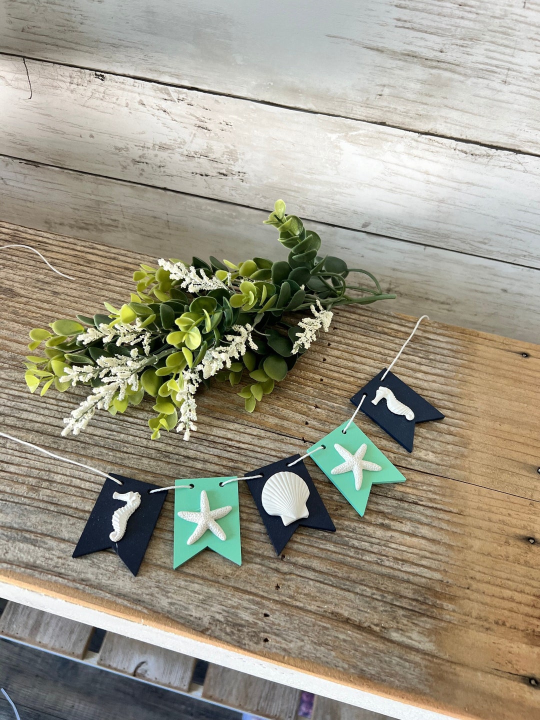 Mini Wood Banner, Beach Tiered Tray Decor, Beach Home Decor, Summer ...