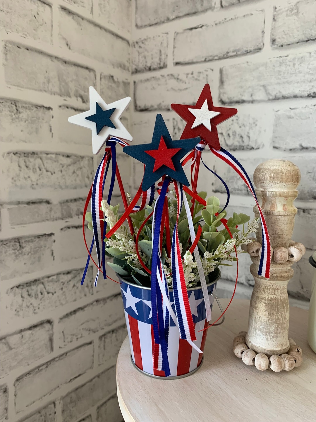 Patriotic Tiered Tray Decor, Tiered Tray Accessories, Tiered Tray ...
