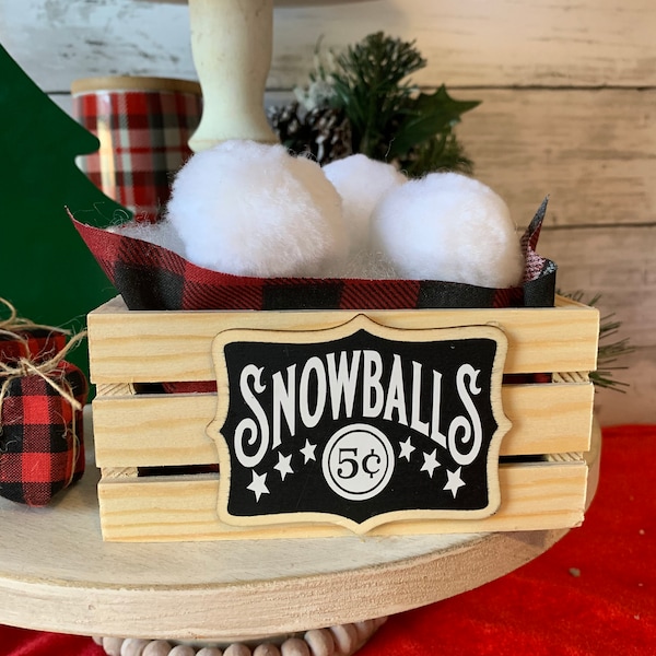 Faux Snowballs - Etsy