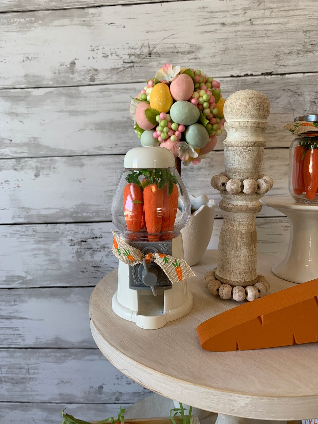 Mini Gumball Machine for Tiered Tray, Easter Tiered Tray Decor, Easter ...