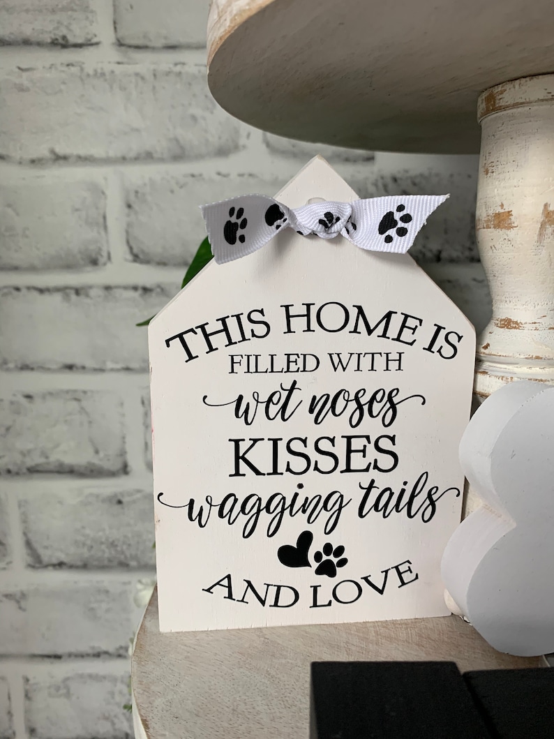 Dog Tiered Tray Decor Tiered Tray Decor Bundle Personalized - Etsy