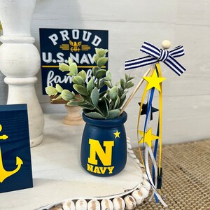 Military Tiered Tray Decor, US Navy Decor, Military Decor, Military ...