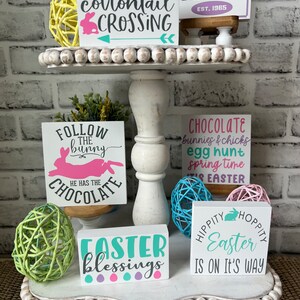 Easter Tiered Tray Decor, Easter Home Decor, Spring Tiered Tray Decor ...