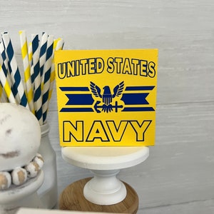 Military Tiered Tray Decor, US Navy Decor, Military Decor, Military ...